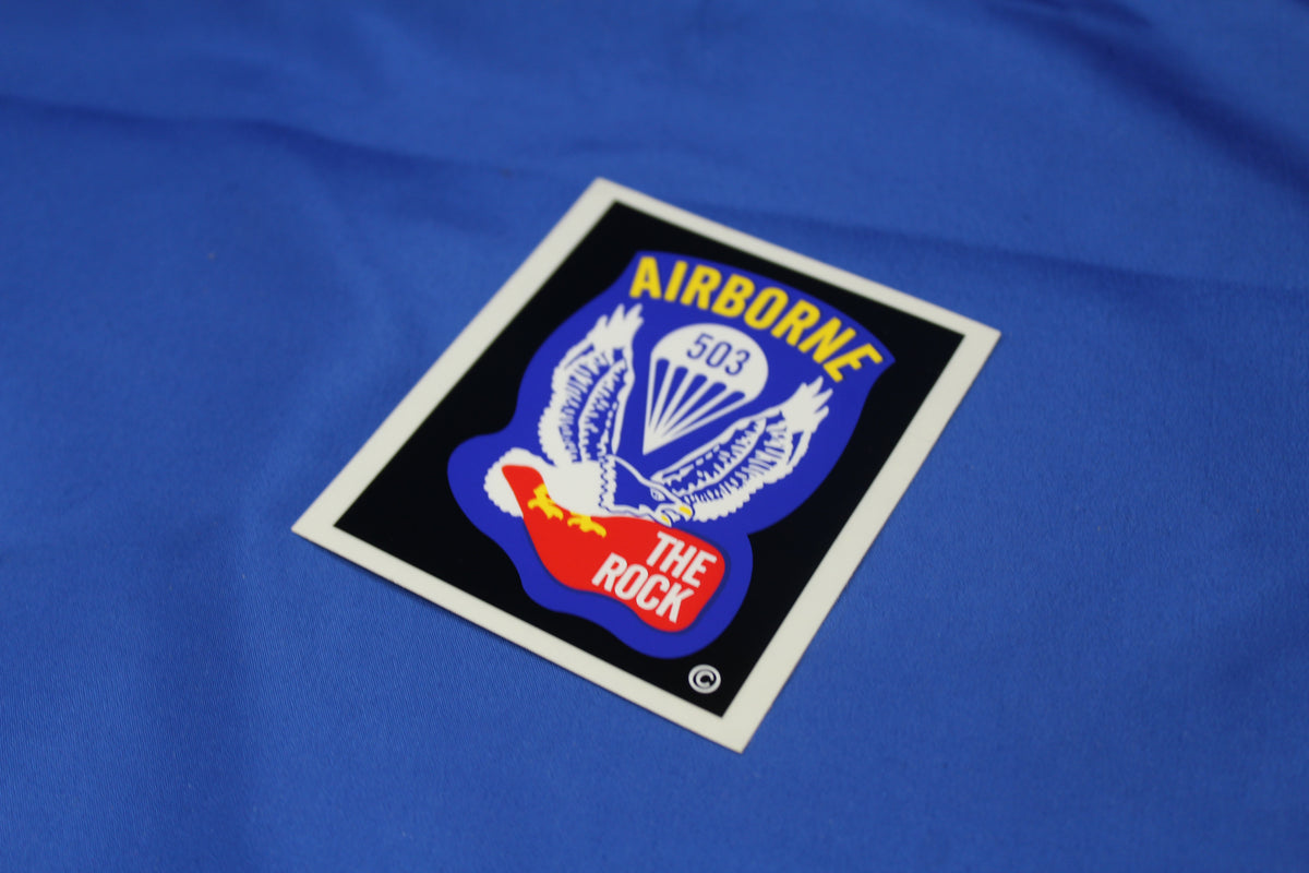 503RD INFANTRY (THE ROCK) DECAL – The Battle Zone